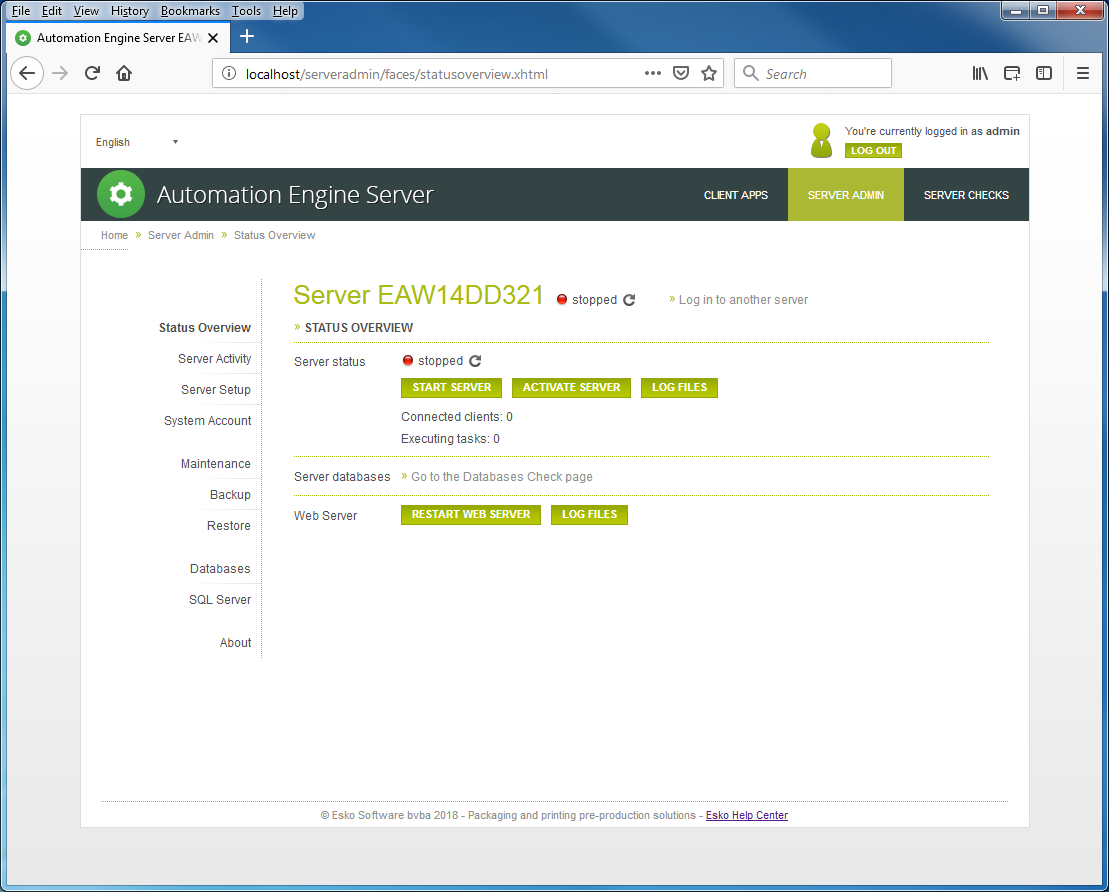 Imaging Engine - Activating Apply PDF Action List for Imaging Engine Pilot Users