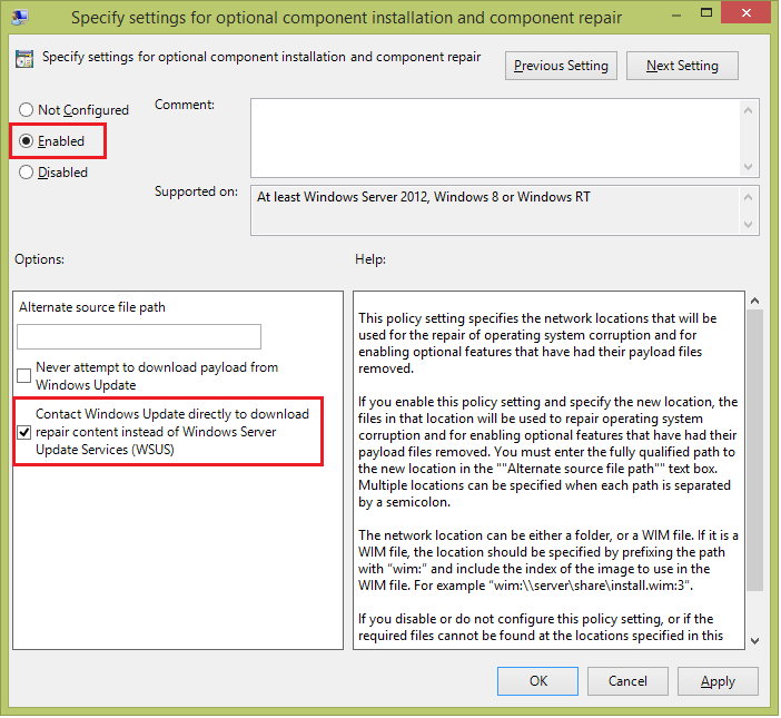 How to install .NET 3.5 on Windows 2012, Windows 8 and later