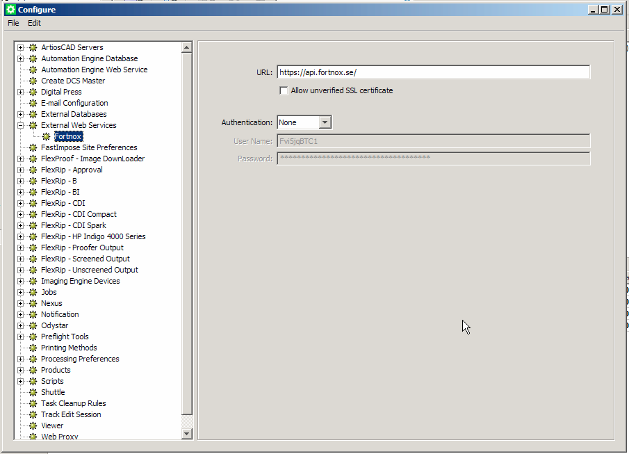 AE Connect - How to connect to Fortnox via webservices (API)