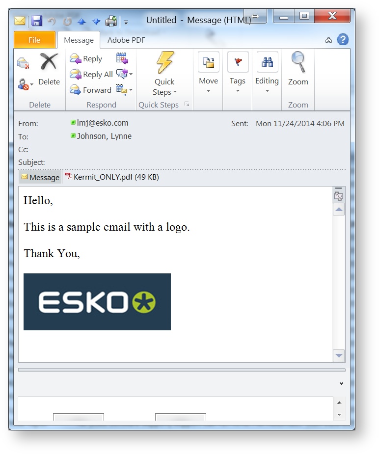 Automation Engine - How to add company logo to e-mail template for E-mail task