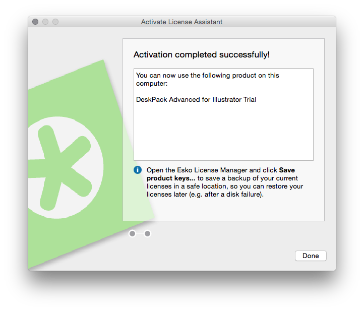 DeskPack - How to start a trial