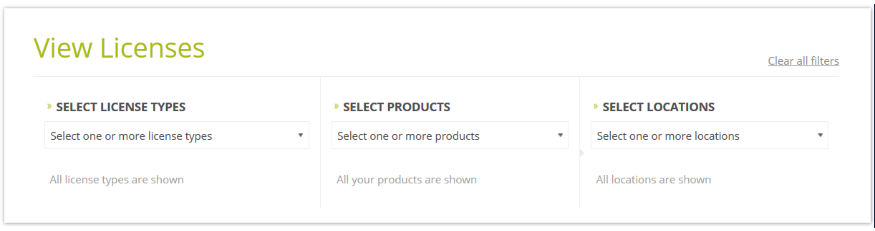 Licensing - How to view and download your licenses on MySoftware