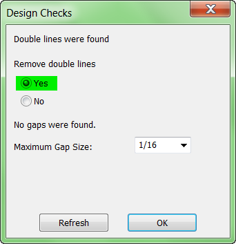 ArtiosCAD - Removing double lines using Design Checks