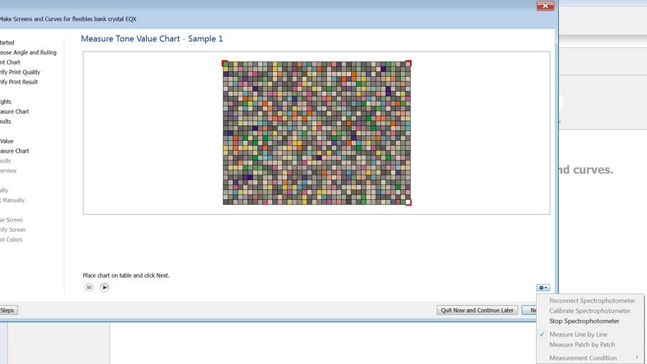 Print Control Wizard - How to load measurements in Color Pilot
