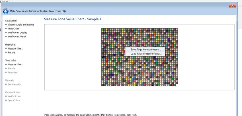 Print Control Wizard - How to load measurements in Color Pilot