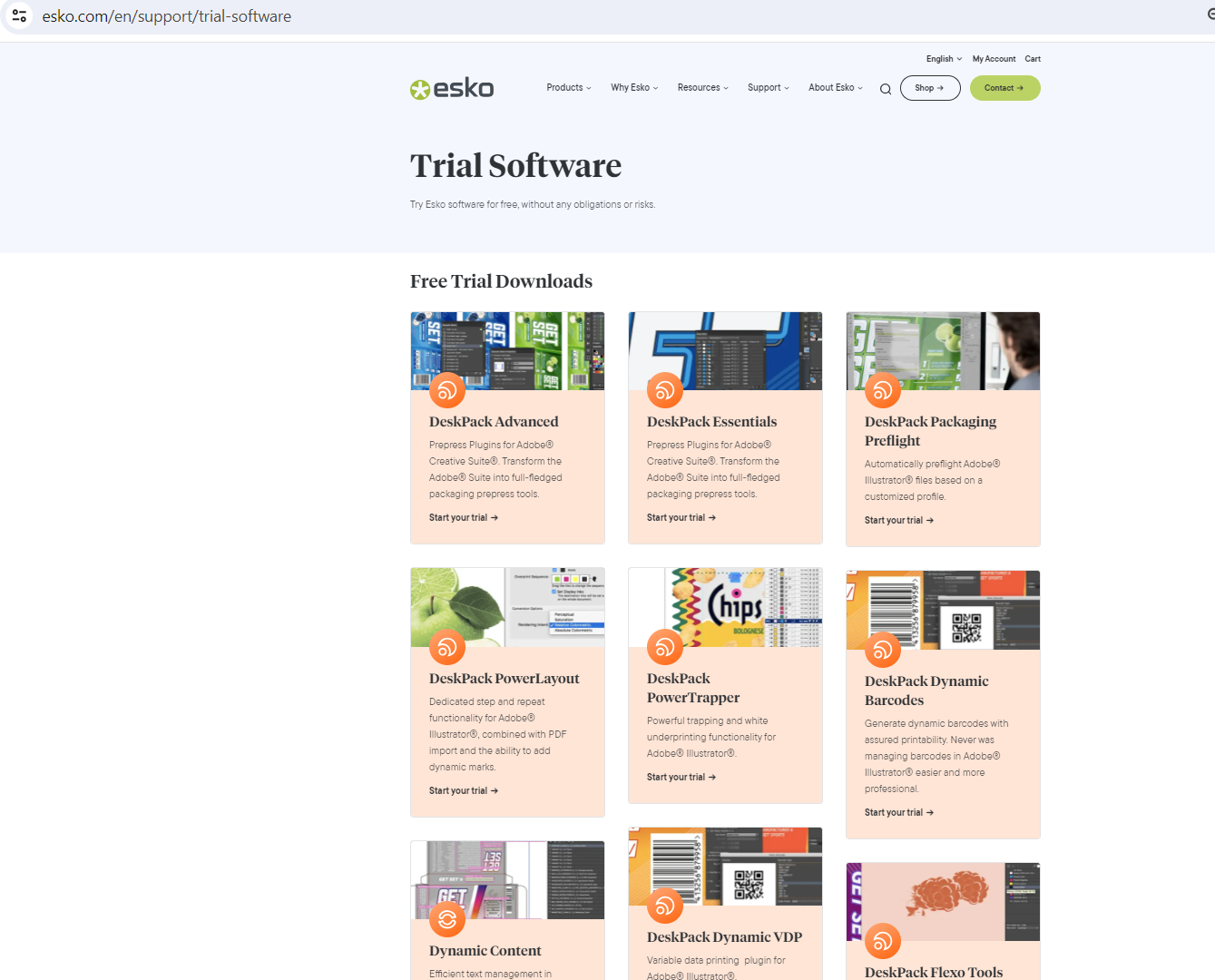 Guidelines on the usage of the Esko Help Center portal
