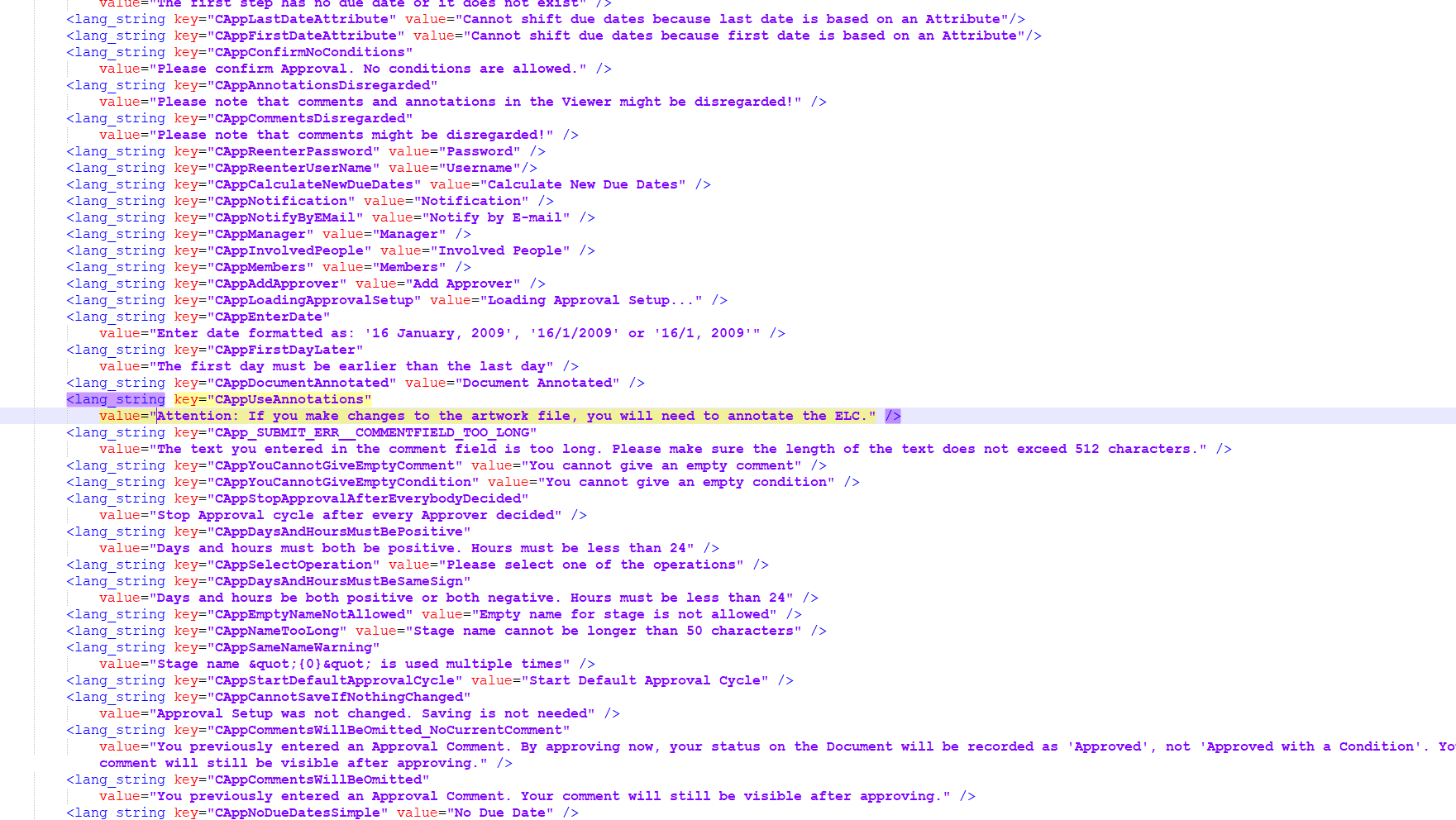 WebCenter - How to Customize Viewer Rejection Popup Text