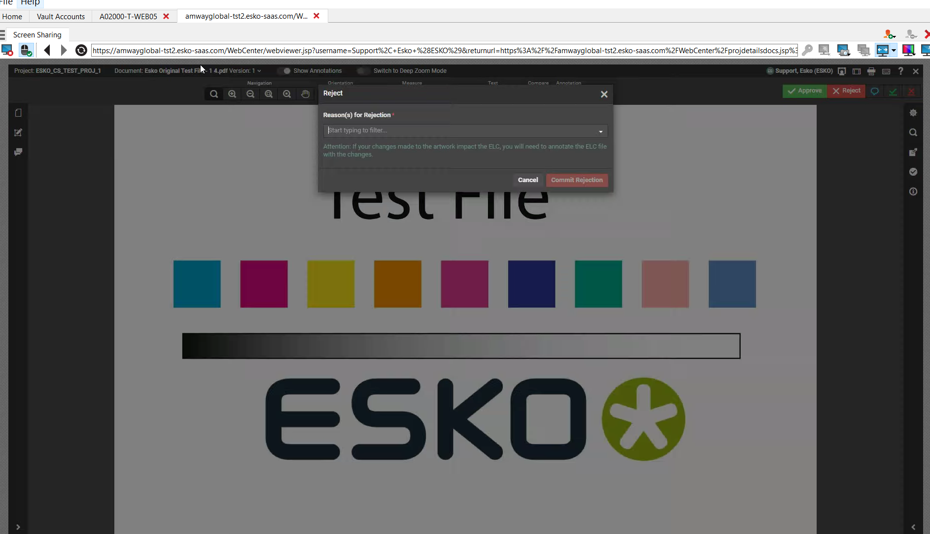 WebCenter - How to Customize Viewer Rejection Popup Text