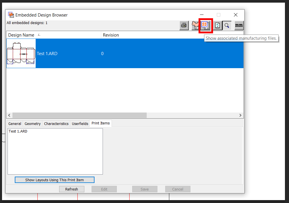 ArtiosCAD- How to Find MFG Files Associated with an ARD in a ArtiosCAD ...