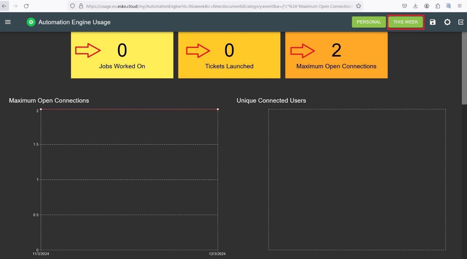 Automation Engine - Accessing the Automation Engine Dashboard