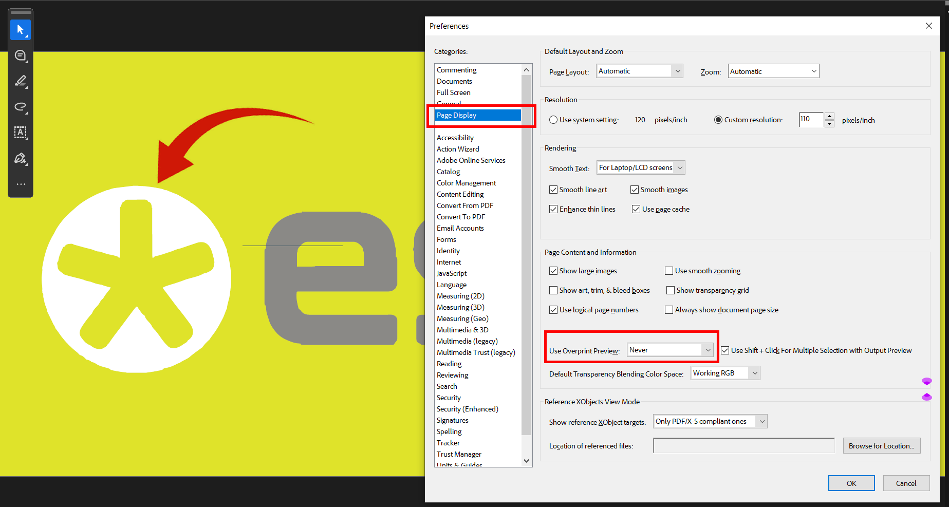 ArtPro+ - Saved PDFs do not view correct display of Overprints and ...